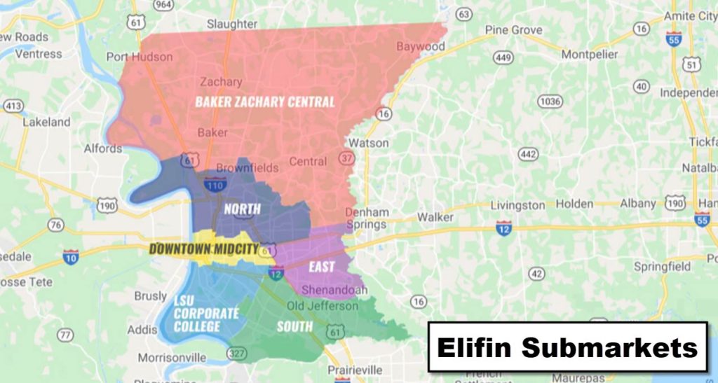 The Right and Wrong Way to Divide a Market into Submarkets - ELIFIN® Realty